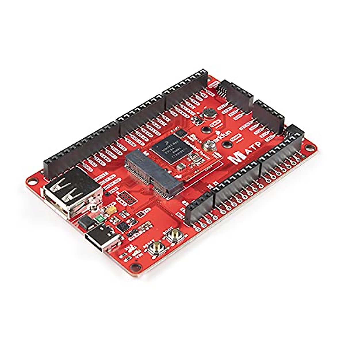 SparkFun MicroMod Teensy Processor ARM Cortex-M7 Processor Clock speeds up to 600MHz 16MB Flash Memory 102k RAM Memory 7X Serial UART Ports 4X I2C Buses 2X SPI CAN-Bus 12x GPIO USB Host and Device