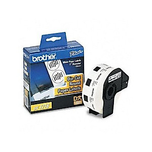 Brother Part# DK-1218 Round Paper Labels (OEM) 1,000 Labels