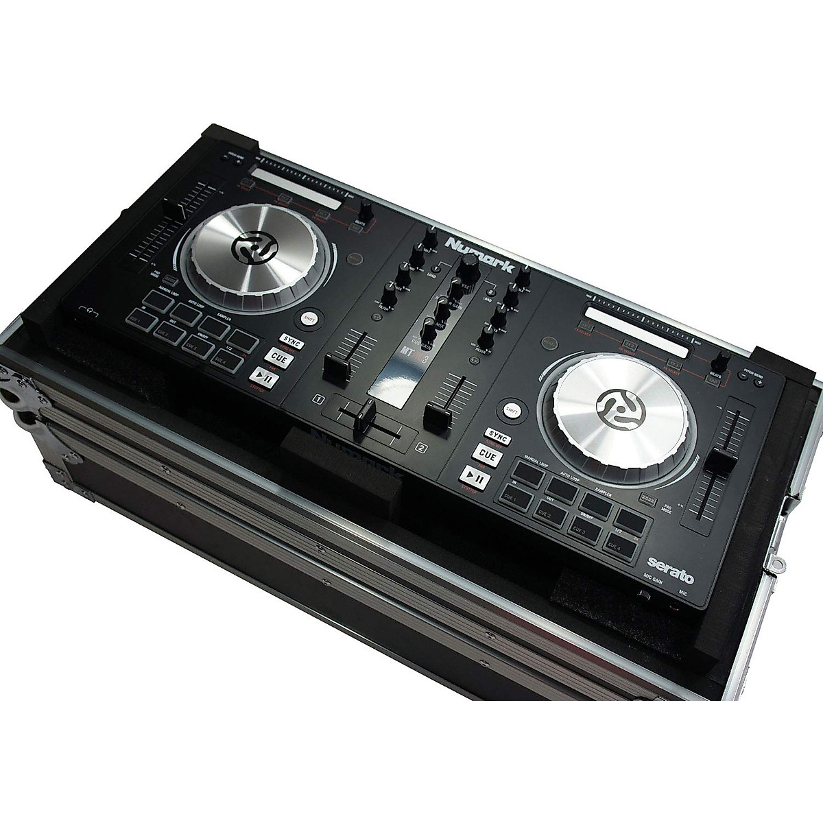 Harmony Audio HCMIXTRACKPRO3 Flight Road DJ Custom Case Compatible with Numark Mixtrack Pro 3