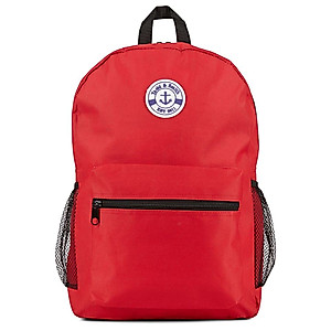 Yacht & Smith 12 Pack Backpack, Bulk 17 inch Lightweight Outdoor Travel Gym Corporate Events Bag