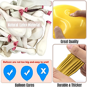 138Pcs Apricot White Balloon Arch Garland Kit White Nude Pink Apricot Party Balloons Decoration Set for Baby Shower Wedding Birthday Party Supplies Birthday Graduation Party…