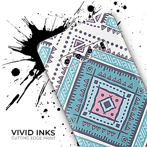 DesignSkinz Tribal Vector Ethnic Pattern v3 Protective Vinyl Decal Wrap Skin Cover Compatible with The Samsung Galaxy S20 (Screen Trim & Back Glass Skin)