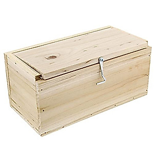 Rural365 Bird Nesting Boxes for Cages - Small 7.9 x 3.9 x 3.6in Wooden Bird House Breeder Bird Box Fit Swallow and Finch