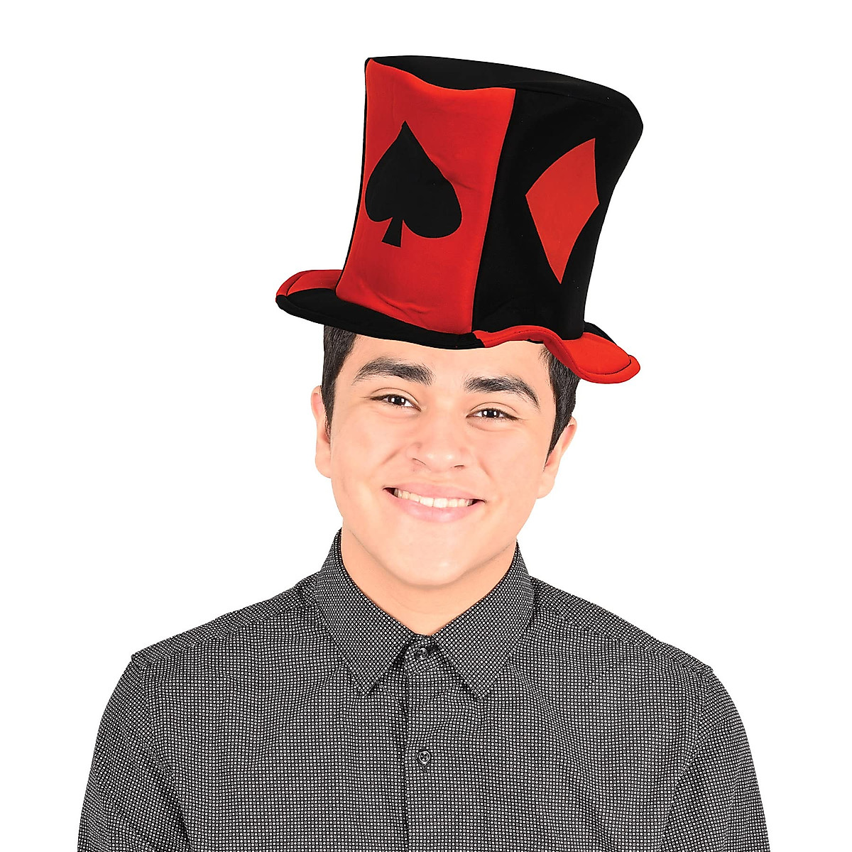 Beistle Card Suit Fabric Hat