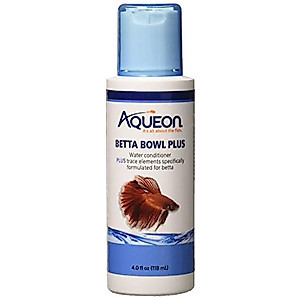 Aqueon Betta Bowl Plus Water Conditioner & Dechlorinator (2 Pack)