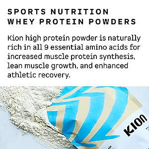 Kion Clean Protein | Grass-Fed & Pasture-Raised Whey Isolate Protein Powder | Rich Chocolate | 30 Servings