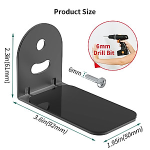 HomeMount Universal Soundbar Wall Mount - Adjustable Sound bar Mounts Mounting Shelf Stand Bracket for Fire TV/Samsung/TCL Channel Home Theater/LG/Vizio/Polk Audio/Klipsch/Insignia/JBL/Sony Sound Bars