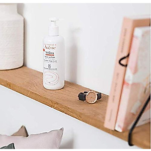 Avene Trixera Nutrition Nutri-Fluid Balm, Ceramides, Very Dry, Face and Body, Alcohol-Free, Pump, 13.5 Oz