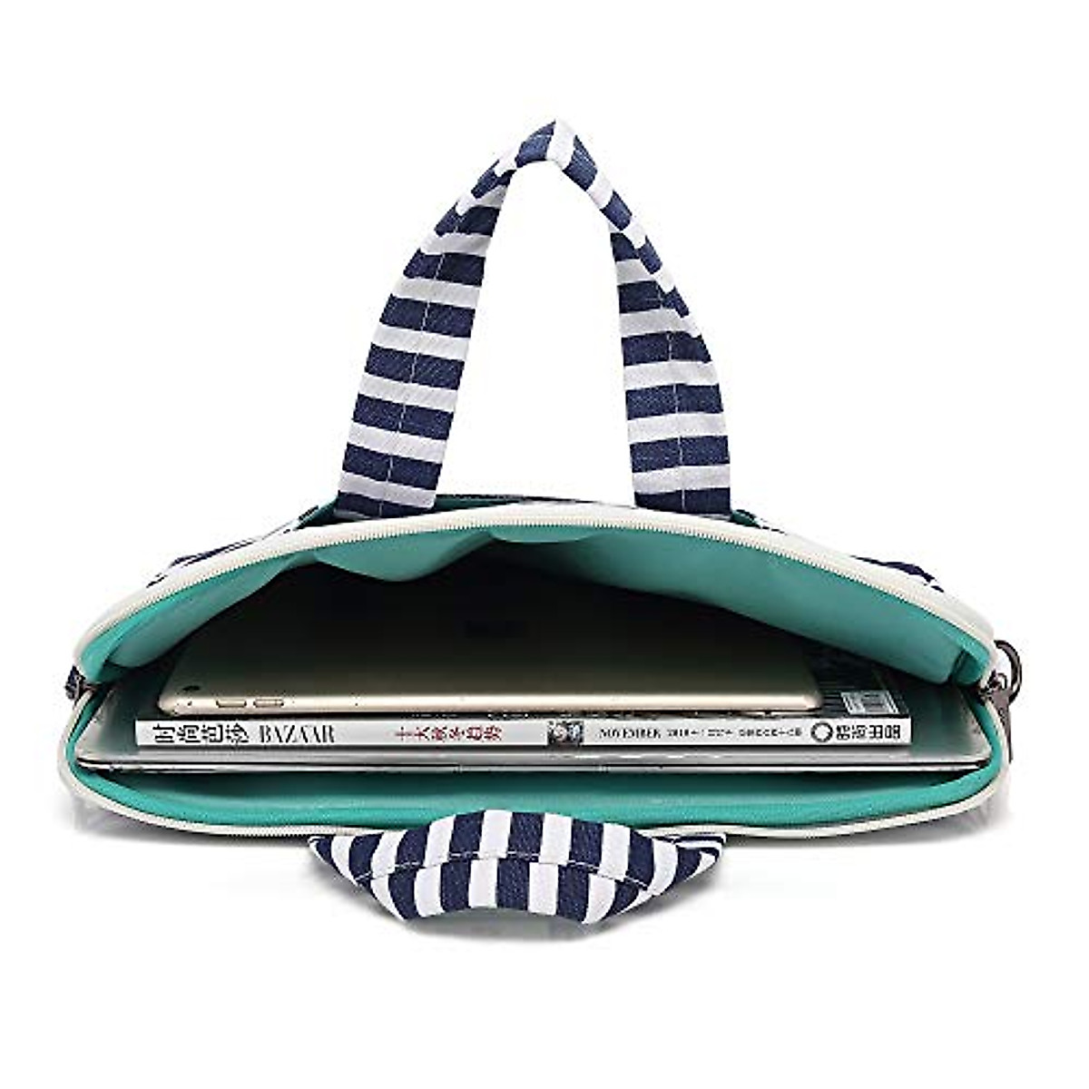 Canvaslove Breton Top Water Resistant Laptop Shoulder Messenger Bag for MacBook Pro 16 inch,15.6 inch and 15 inch-16 inch Laptop