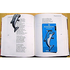 Dolphin Bookmarks (Clip-over-the-page) Set of 2 - Assorted colors