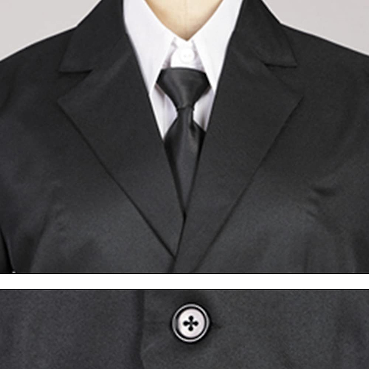 Lmetsky Dazai Osamu Cosplay,Dazai Osamu Costume Outfit Black Suit Dazai Cosplay Costume Yellow Uniform With Wig Halloween