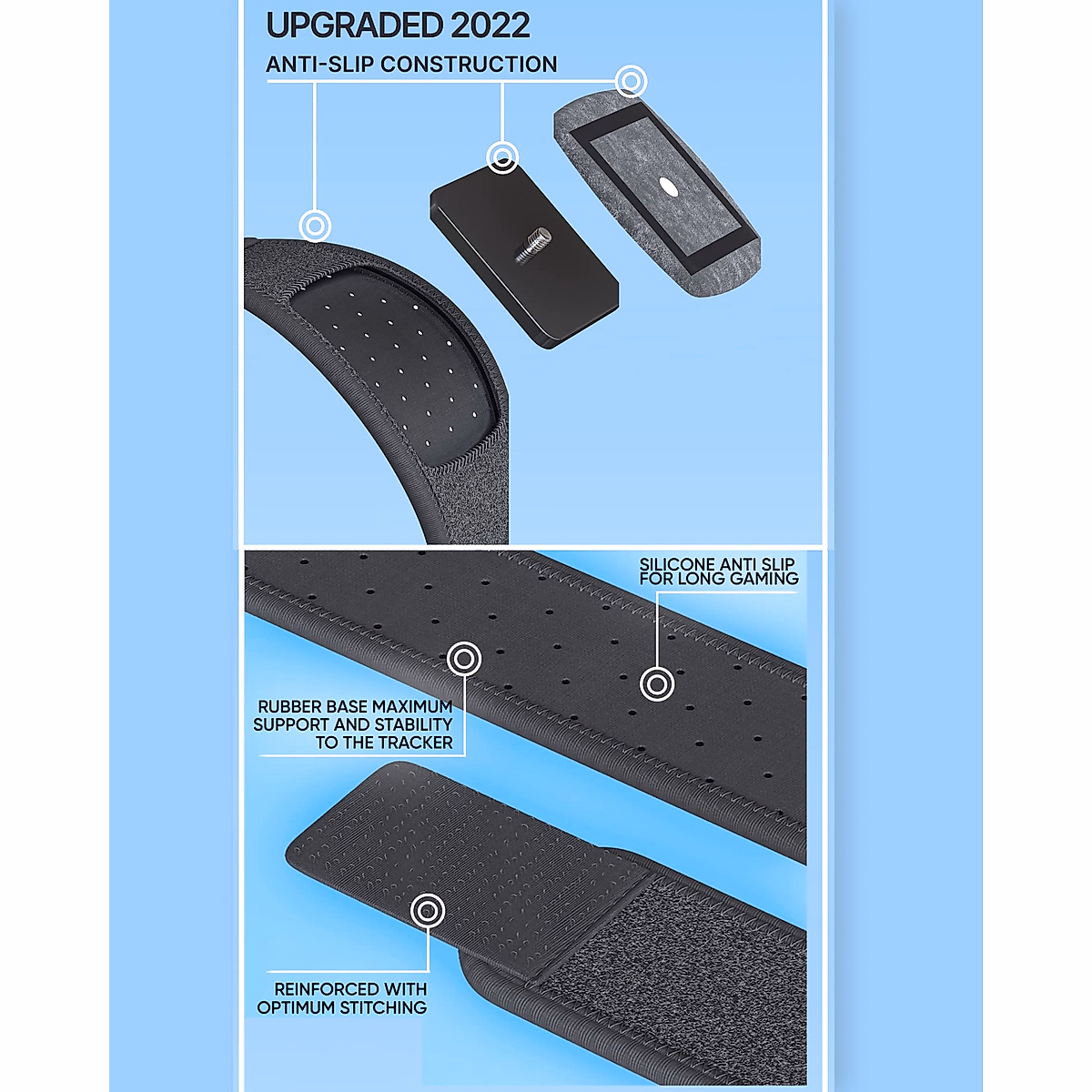 Skywin VR Tracker Belt and Strap for HTC Vive System (1 Belt 2Hand Straps) + VR Cable Management for Oculus Rift VR Headset