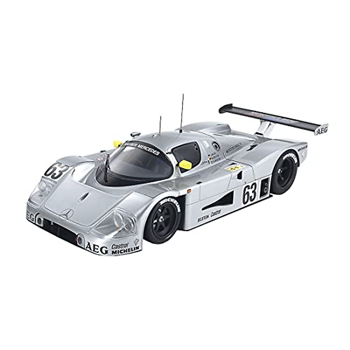 TAMIYA 24359-000 24359 1:24 Sauber-Mercedes C9 1989-faithful Replica, Building, Plastic, Crafts, Hobby, Model kit, Assembly, unpainted, Unvarnished