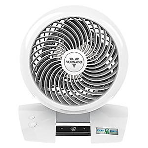Vornado 6303DC Energy Smart Medium Air Circulator Fan with Variable Speed Control, White