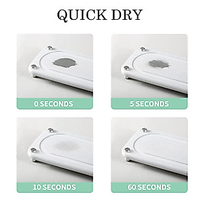 DSHT Bathroom Sink Fast Drying Stone, Instant Dry Sink Organizer, Bathroom Sink Caddy, Simple Human Sink Caddy, Kitchen Sink Tray, Stone Dish Drying Mat, Drying Stone Dish, Sink Tray for Kitchen