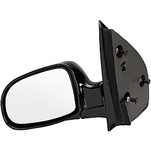 Dorman 955-918 Driver Side Manual Door Mirror Compatible with Select Ford Models, Black