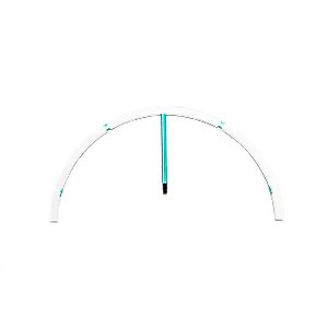 Goedrum Cymbal Membrane for DIY 18" Dual Zones Electronic Cymbal/Edge Trigger