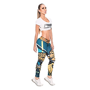 FP Football Leggings for Women Teens, Unisex Leggings, Fiber Colombia Leggings Fitness Workout Running Printed Pants JV Jaguars