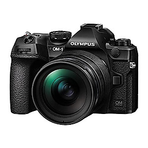 OM System OM-1 Micro Four Thirds System Camera M.Zuiko Digital ED 12-40mm F2.8 PRO II kit 20MP BSI Stacked Sensor Weather Sealed Design 5-Axis Image Stabilization 120fps sequential Shooting