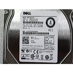 New OEM Toshiba MG03SCA300 3TB SAS2 6Gb/s 7200rpm 64MB 3.5" Hard Drive 14X4H (Renewed)
