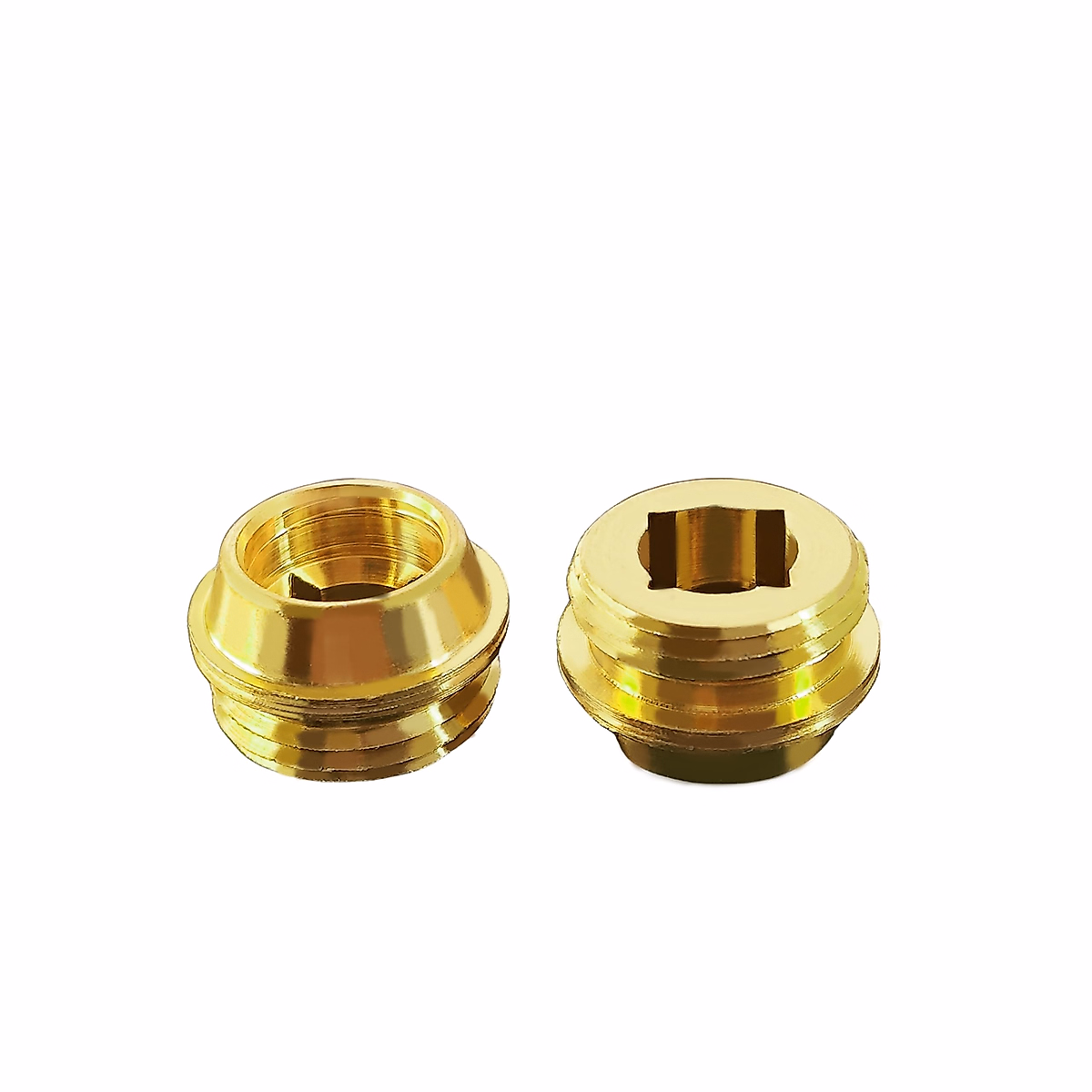 ALITZ 2Pack 30027 Brass faucet bibb seat compatible with Gerber Faucet Bibb Seat 5/8" - 20 Thread No lead