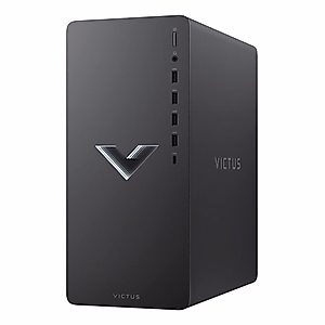 HP Victus 15L Gaming Desktop, 12th Gen Intel Core i3-12100F, GeForce GTX 1650 4GB, 32GB RAM, 1TB PCIe SSD+1TB HDD, USB-C, HDMI, RJ45, WiFi 6, DVI, Peripherals, SPS HDMI Cable, Win 11