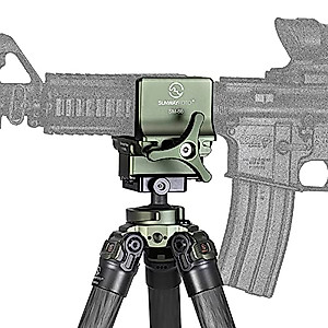 SUNWAYFOTO SM-86 Hunting Tripod Rifles Gun Rest for Shooting Saddle Mount to Arca Swiss Clamp Adapter