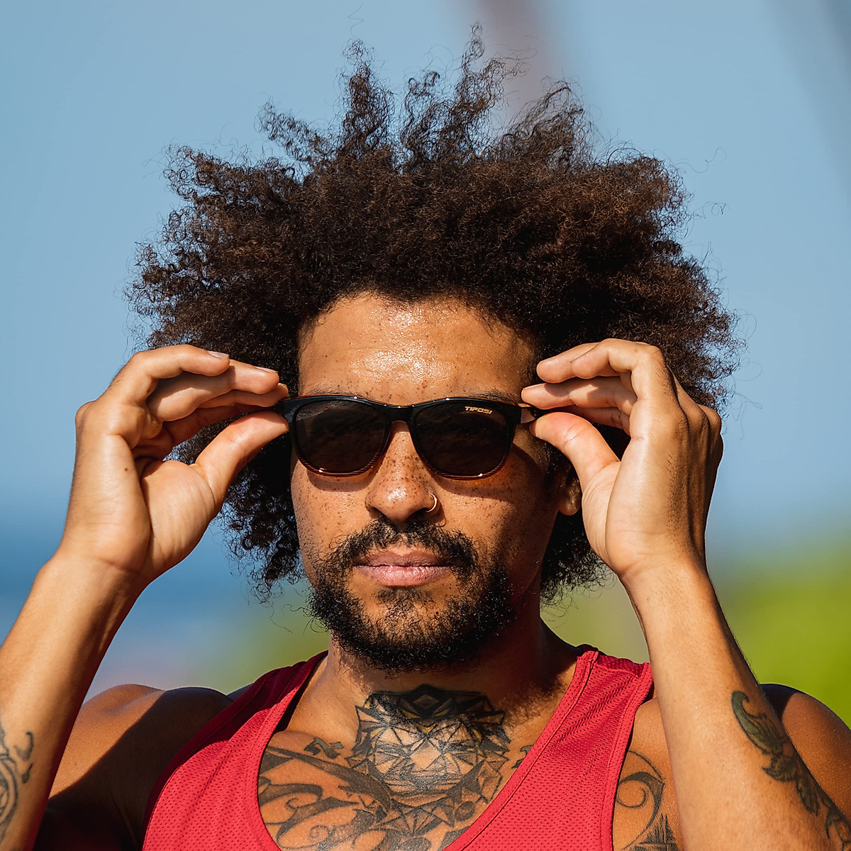 Tifosi Optics Swank Sunglasses (Brown Fade/Brown Lenses)