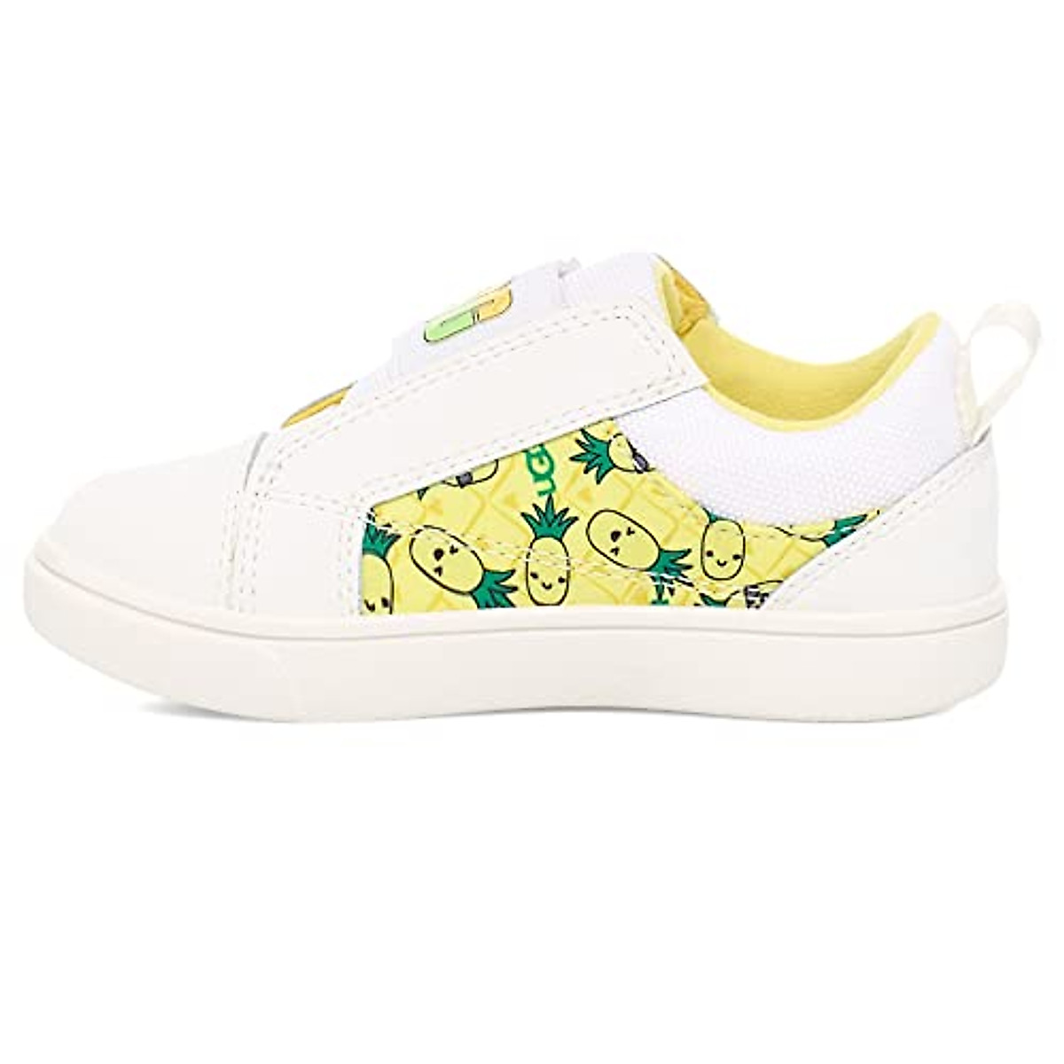 UGG Unisex-Child Rennon Low Pineapple Stuffie Sneaker, Pineapple, 10 Toddler
