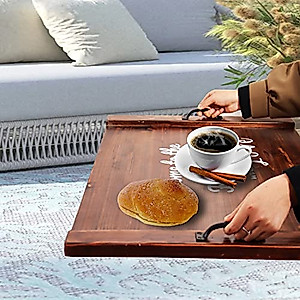 Gas Stove Burner Covers with Handles,LEKUAIJIA Electric Stove Burner Covers Made of Extra Thick Pine Wood, Handcrafted Cookware.