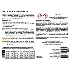 Natural Chemistry 20501PRO Phos Prevent-Phosphate Remover, Pro Series, 1 Gallon