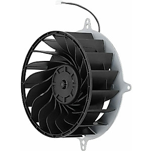 Internal Cooling Fan Replacement for Sony PlayStation 5 PS5, G12L12MS1AH-56J14 DC12V, 17 Blades