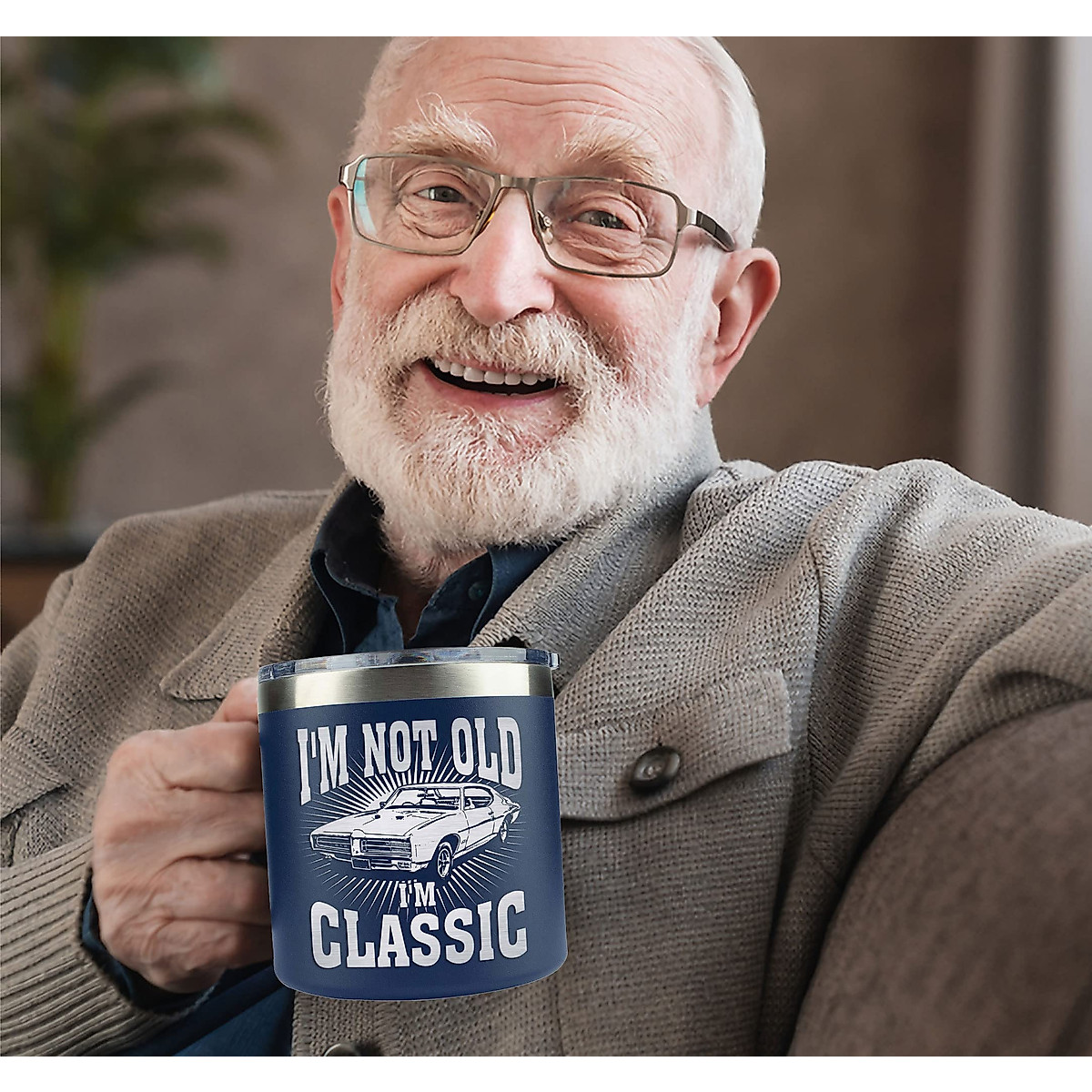 Birthday Gifts for Men, Dad, Grandpa - Gifts for Dad, Men - Men Gifts for Birthday, Dad Gifts for Fathers Day, Christmas - Gag, Funny Gifts for Men - Best Gifts for Men Unique - Novelty Men Mug 14Oz