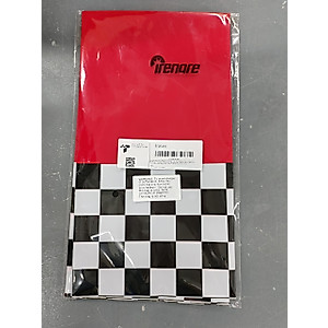 Irenare Car Birthday Party Supplies Racing Party Decorations Road Tablecloth Racetrack Table Runner Table Covers for Kids Boy Car Theme Birthday Party, 54 x 108 Inch (Red,2 Sheets)