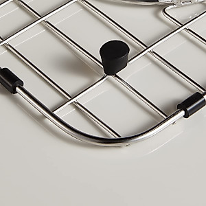 Serene Valley Replacement Feet and Bumpers for Stainless Steel Sink Grid SVGP01, Supersoft Silicone Material, Both Black and Clear Color Sets Included