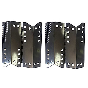 Grill Parts Zone Porcelain Heat Shield for Stok SGP4130N, SGP4330, SGP4330SB Gas Models, Set of 2