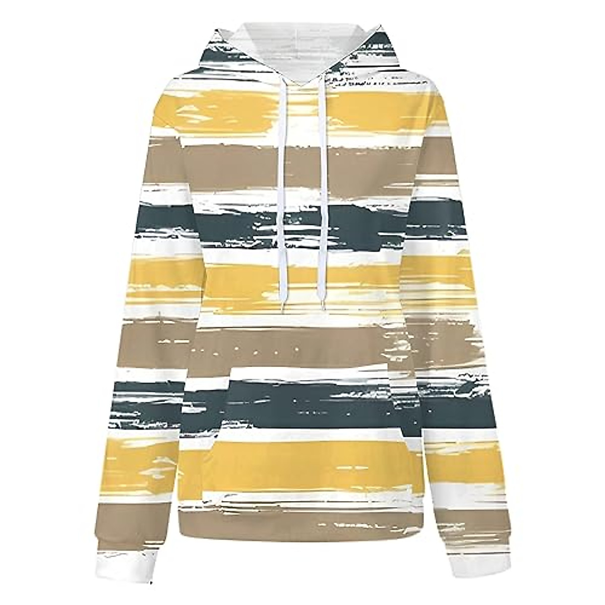 Wdgfv Yellow Sweatshirt Embroidery Kit Plus Size Sweatshirt Dress Pullover Kimonos Casual Zip Up Hoodies Y2K Fall Clothes Vintage Sweaters Halloween Sweatshirt Christmas Shirts X-Large