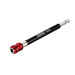 ARES 70206 - Drill Extension Bit Holder - 6-Inch Quick Release - Works With All 1/4-Inch Drive Bits - Quick Release Mechanism Makes Changing Bits a Breeze