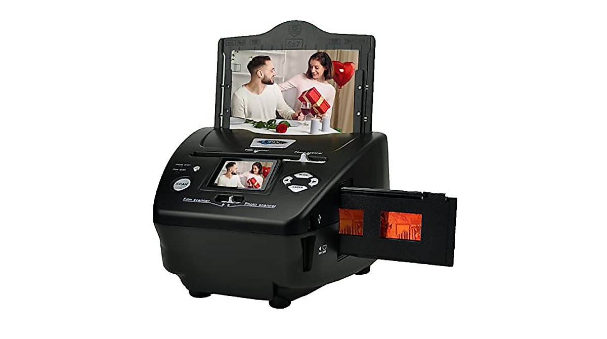 Digital Film & Photo Scanner | 16MP High-Res Slide Negative Photo