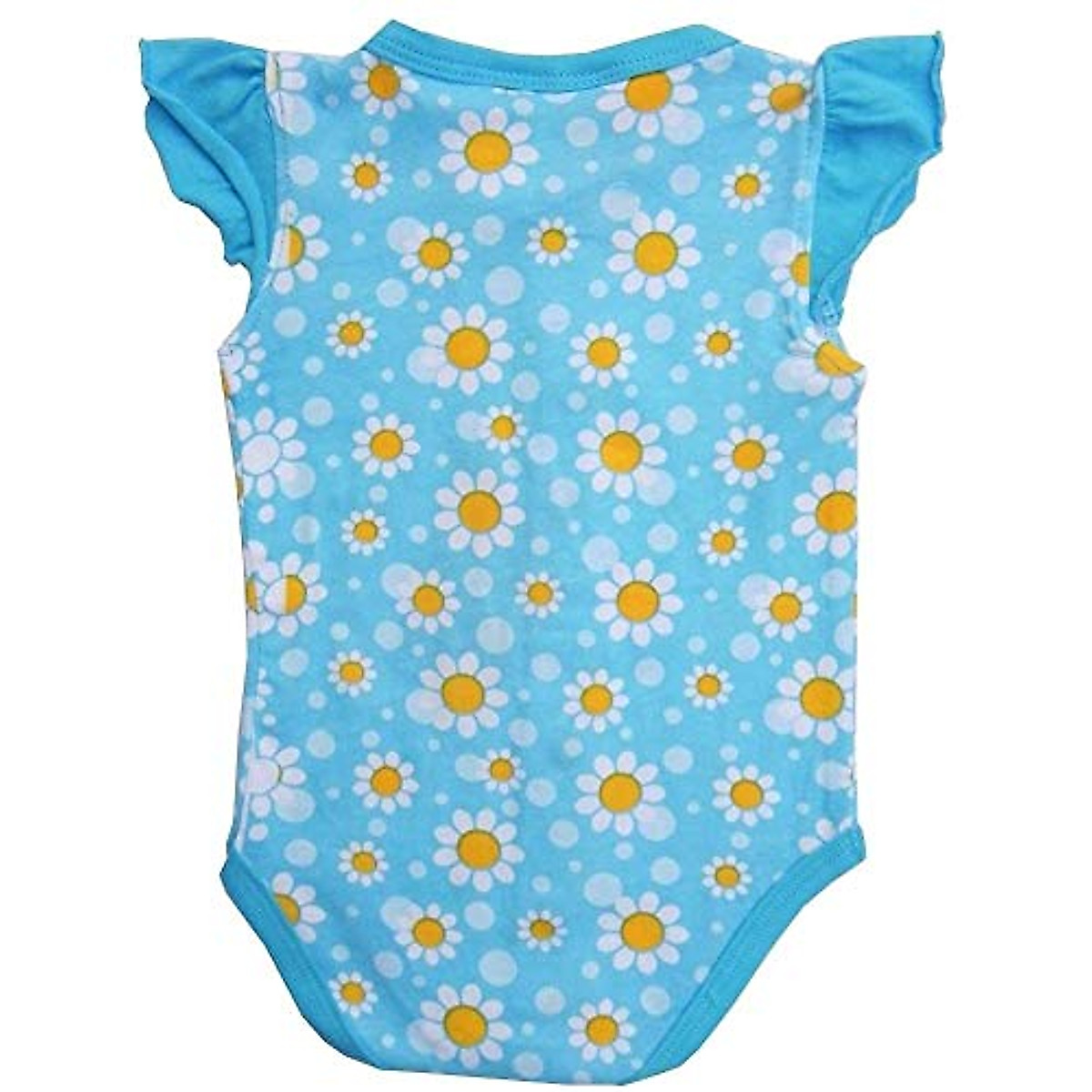 LittleDingo My Muchkin Baby Bodysuits (12mths, Spring Flowers)