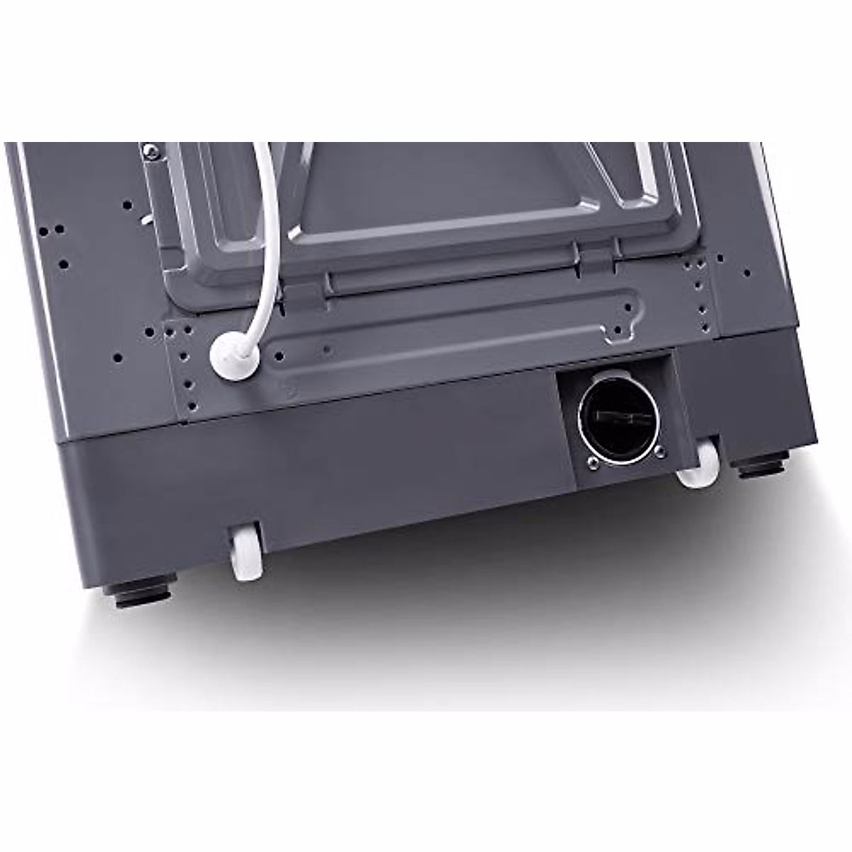 COMFEE’ 1.6 Cu.ft Portable Washing Machine, 11lbs Capacity Fully Automatic Compact Washer with Wheels, 6 Wash Programs Laundry Washer with Drain Pump, Ideal for Apartments, RV, Camping, Magnetic Gray