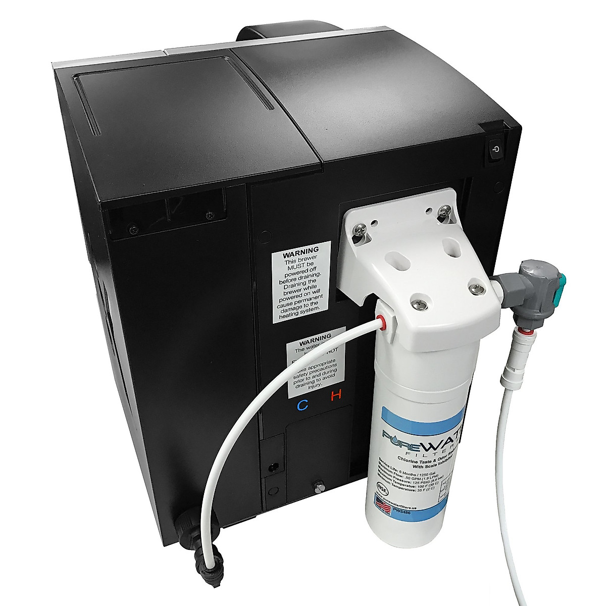 Kq8 Filter Kit for Keurig B150, K150, B155, K155, K2500, K3000, B3000, B3000se, K3500, K4000 by PureWater Filters