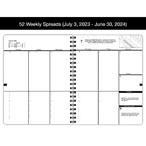 Action Publishing Coloring Day Planner · 2023-2024 Geometric · Daily and Weekly Scheduling and Goal Planning, with Lines, Shapes and Pattern Coloring Pages· July - June (8.5 x 11 inches)
