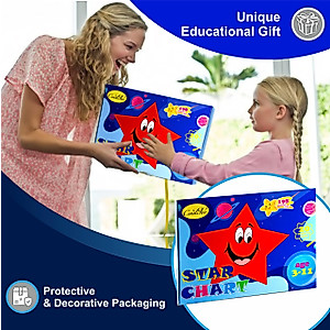 Magnetic Chore Chart for Kids Multiple Kids - Good Behavior Chart at Home - Dry Erase Reward Chart Toddler to Teens Chore Chart - Daily Responsibility Board - Potty Training Star Chart Wall or Fridge