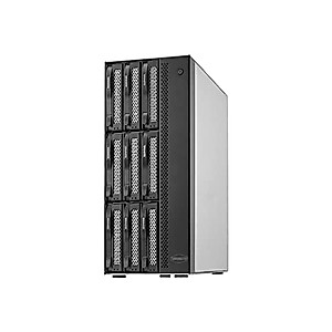 TERRAMASTER T9-423 9Bay NAS Storage - High Performance NAS for SMB with N5095 QuadCore CPU 8GB DDR4 Memory, 2.5GbE Port x 2, Network Storage Server, Diskless