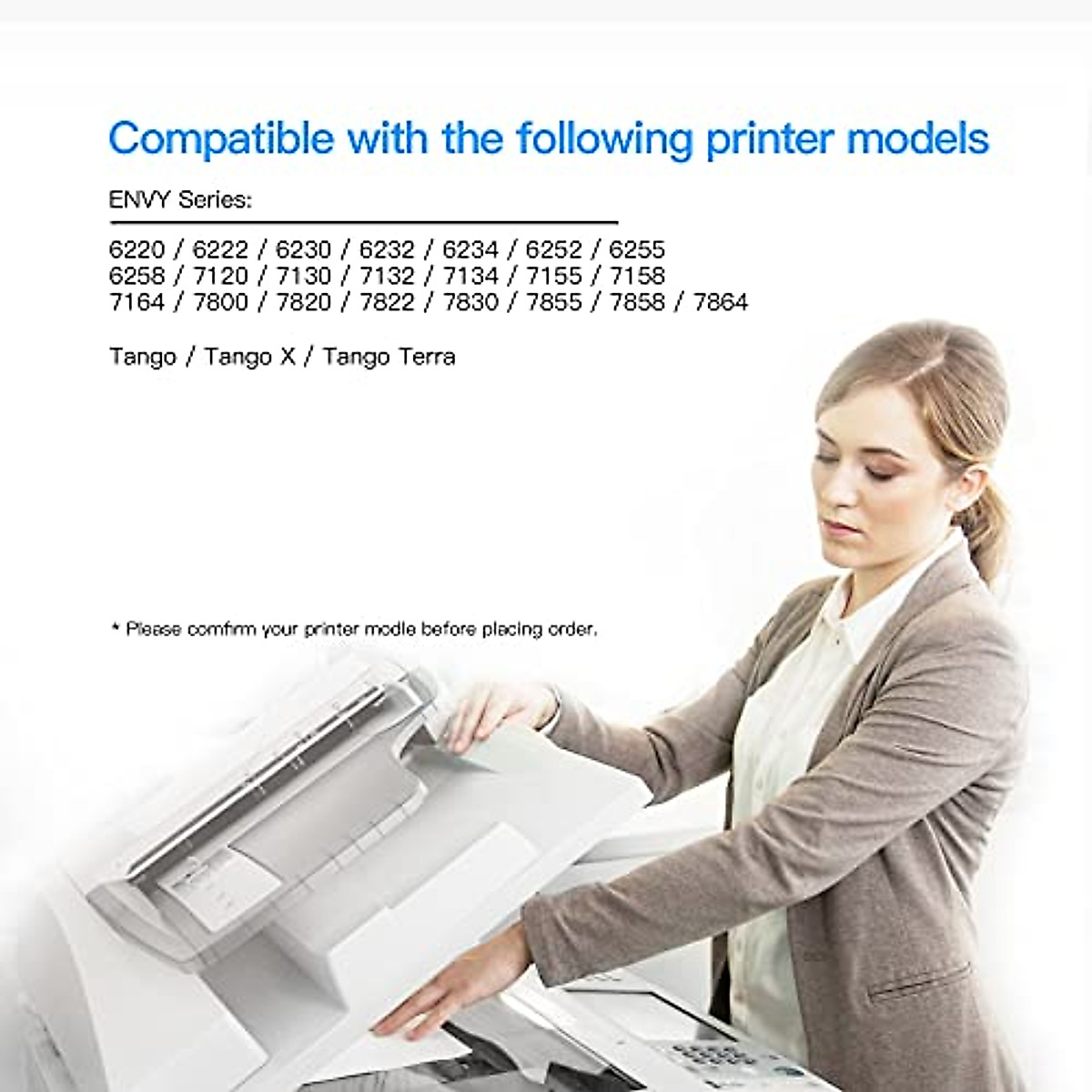 LxTek Remanufactured Ink Cartridge Replacement for HP 64XL 64 XL to use with Envy Photo 7958e 7155 7855 6255 7120 6252 6220 6230 6258 7158 7130 7132 7164 7858 7255e 7955e Printer(1 Black,1 Tri-Color)