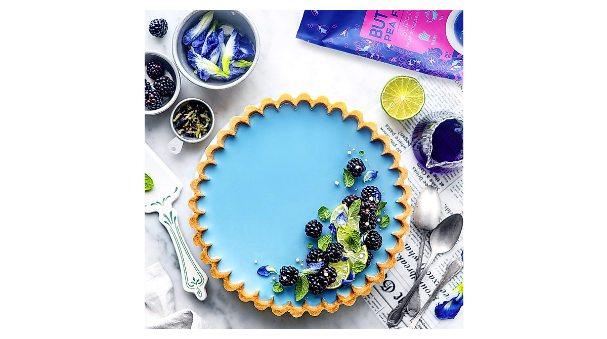 Suncore Foods Dried Butterfly Pea Flowers - Color-Changing Tea