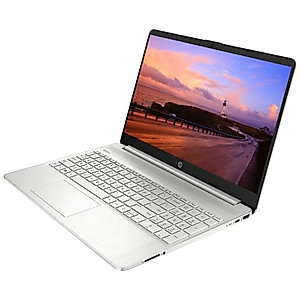HP 15 Laptop, 15.6" FHD Screen, Intel Core i7-1255U Processor, 16GB RAM, 1TB PCIe SSD, HDMI, Backlit Keyboard, SD Card Reader, Wi-Fi 6, Windows 11 Home, Silver