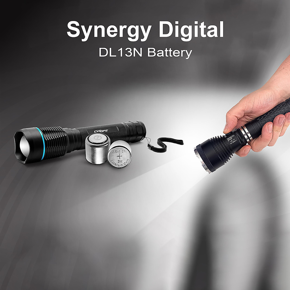 Synergy Digital Replacement Batteries, Compatible with Duracell DL1/3N Combo-Pack Includes: 3 x DL13N Batteries