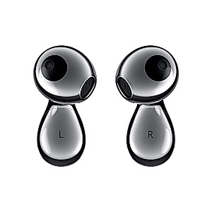 HUAWEI FreeBuds 5 Wireless Earbuds - Bluetooth Earphones with Noise Cancelling - Curved in Ear Headphones with Optimal Fit - Long Battery Life and Water Resistant - Hi-Res Certified (Silver Frost)